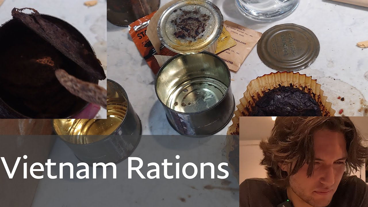1968 Vietnam Ration Kit Unboxing and Taste Test - YouTube