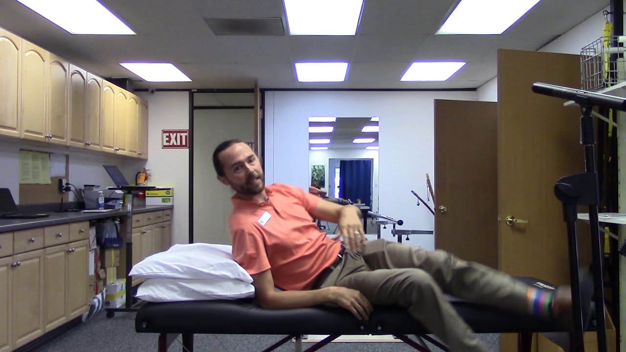 Vertigo #6 - Supine Roll Test for Horizontal Canal BPPV - YouTube