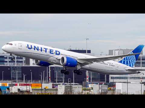 AMSTERDAM SCHIPHOL AIRPORT - Plane Spotting | Landing & Takeoff - Afternoon RUSH HOUR