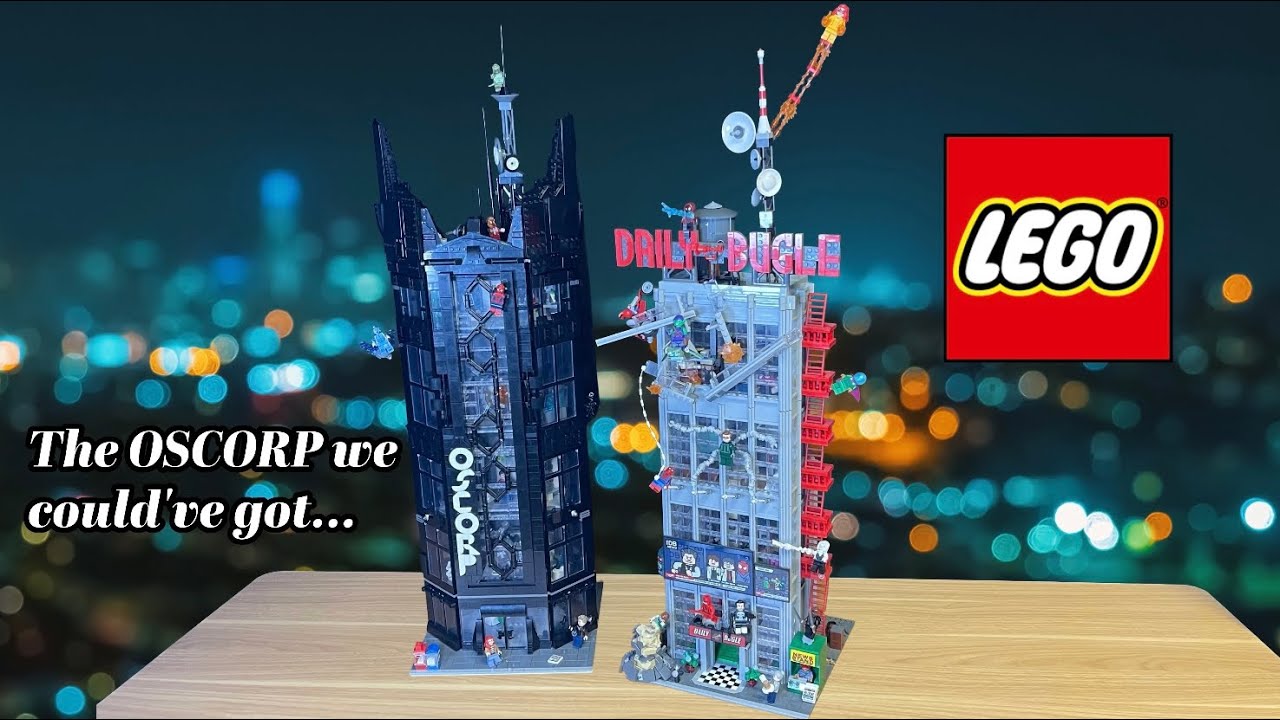 I built OSCORP out of LEGO! - YouTube