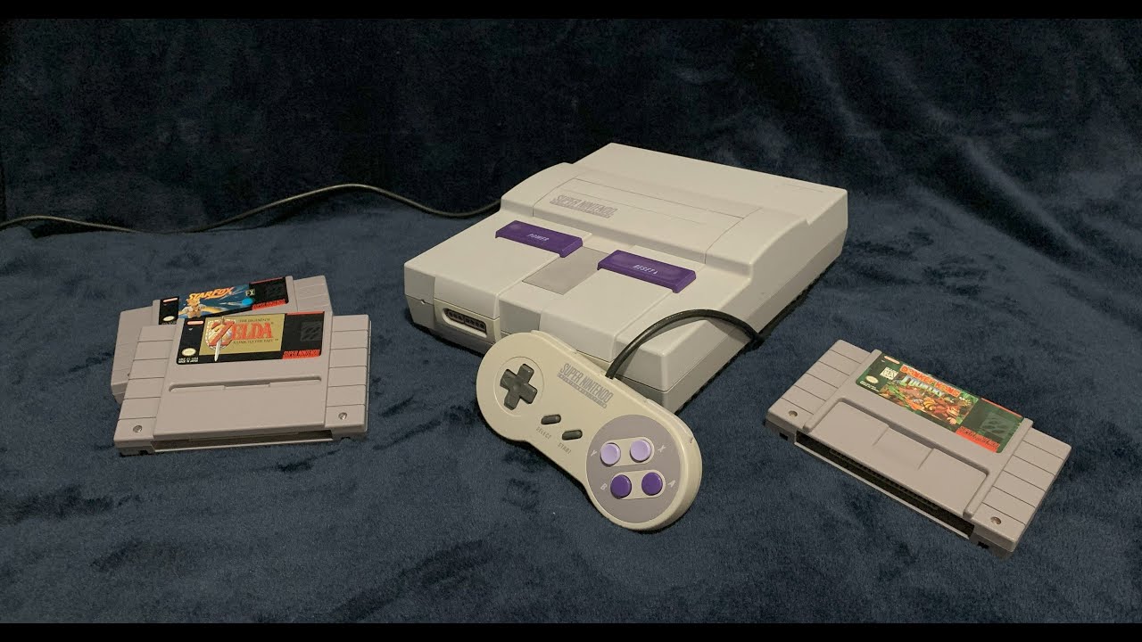 Super Nintendo Entertainment System Console Review - YouTube