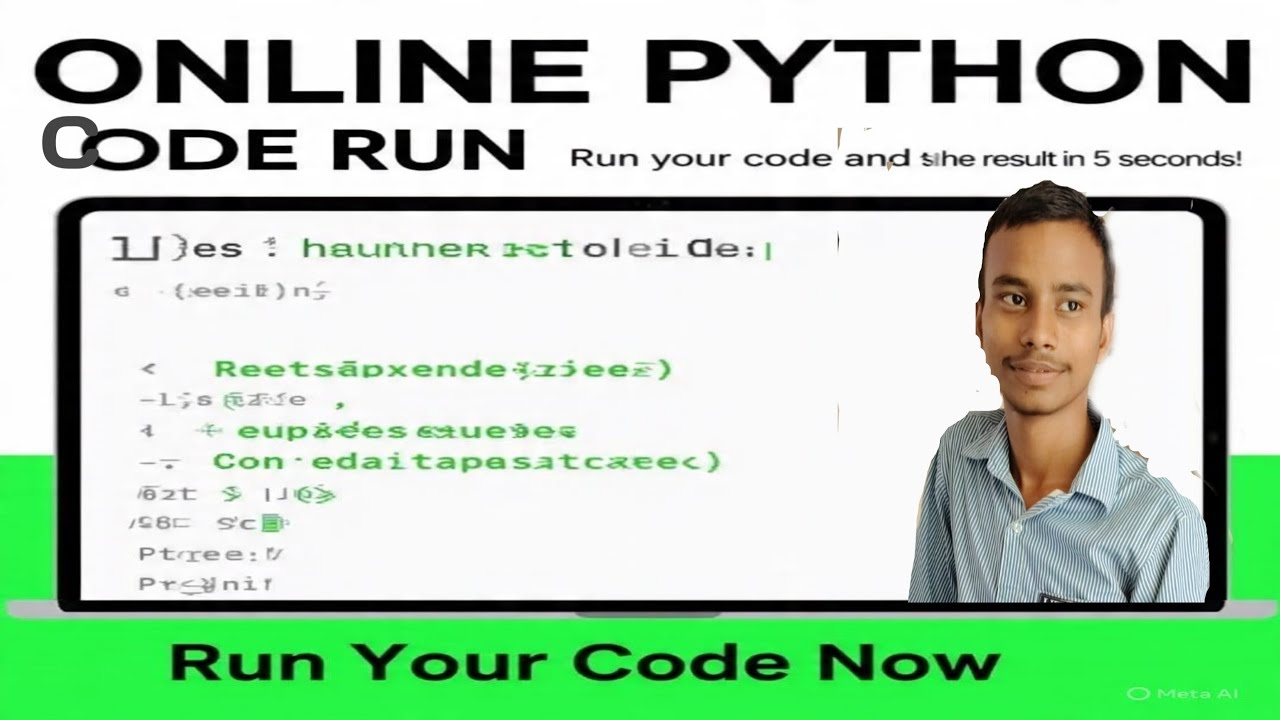 Online python code run ||| IN HINDI - YouTube