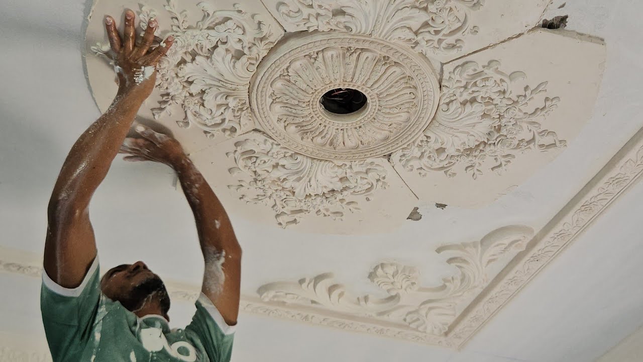 How to Assemble Modern Roman Column Pillars, & Cutting Setting By ...