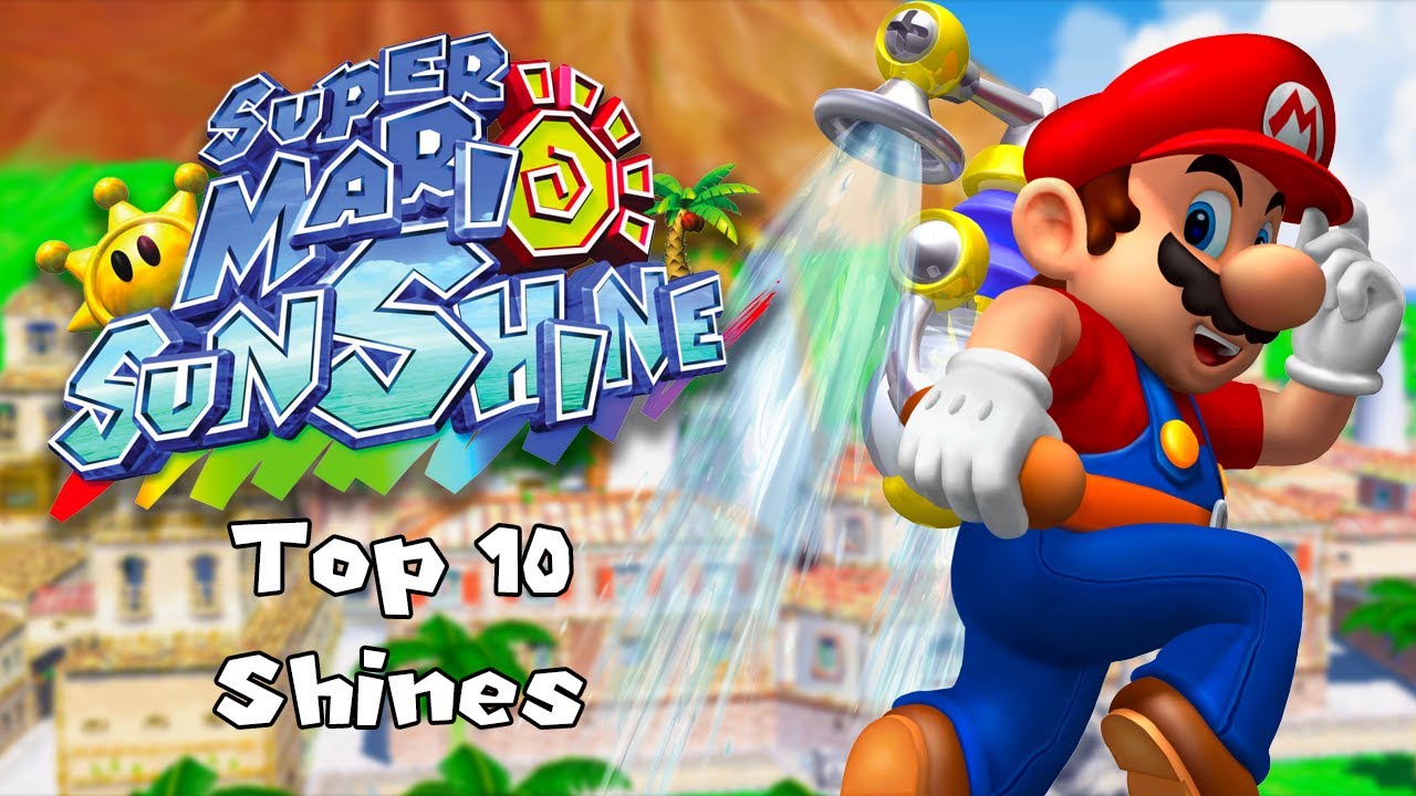 Top 10 Super Mario Sunshine Shine Sprites - YouTube