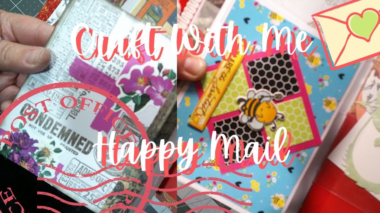 Surprise Happy Mail: Craft with Me! | Paginator Reads & Journals - YouTube