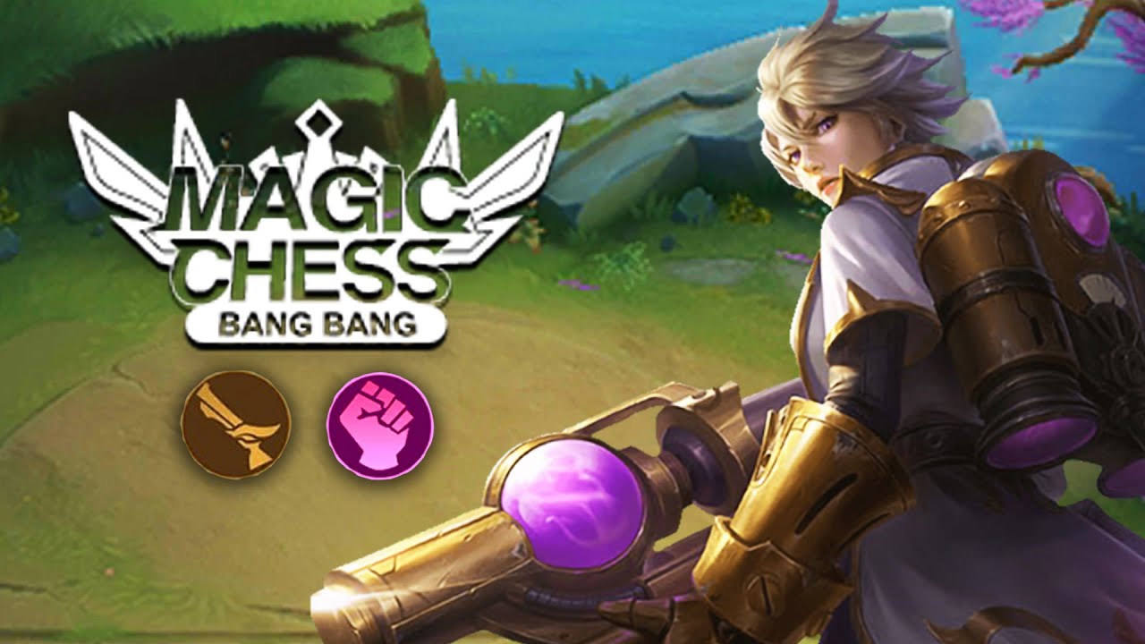 BELAJAR MAIN MAGIC CHESS (GUNNER + WRESTLER) 🔫💪 - MLBB: Magic Chess ...