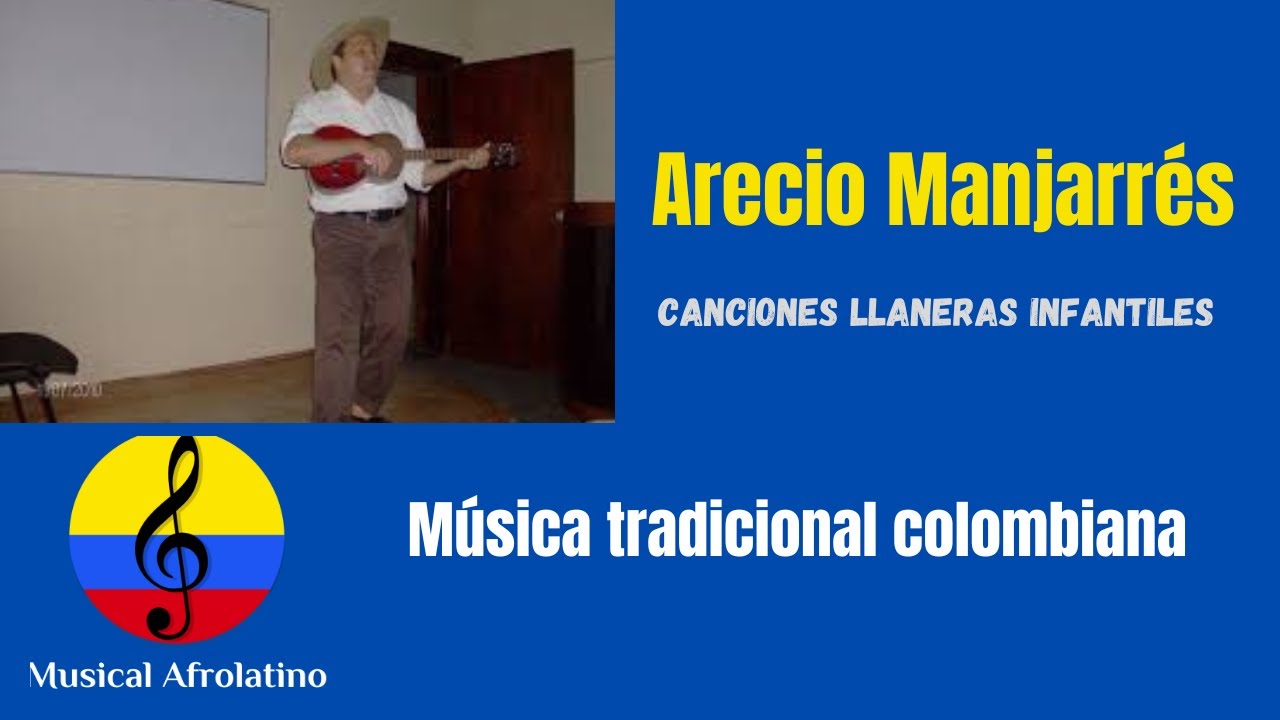 Arecio Manjarrés García, canto tradicional llanero, Bogotá, 2024 - YouTube