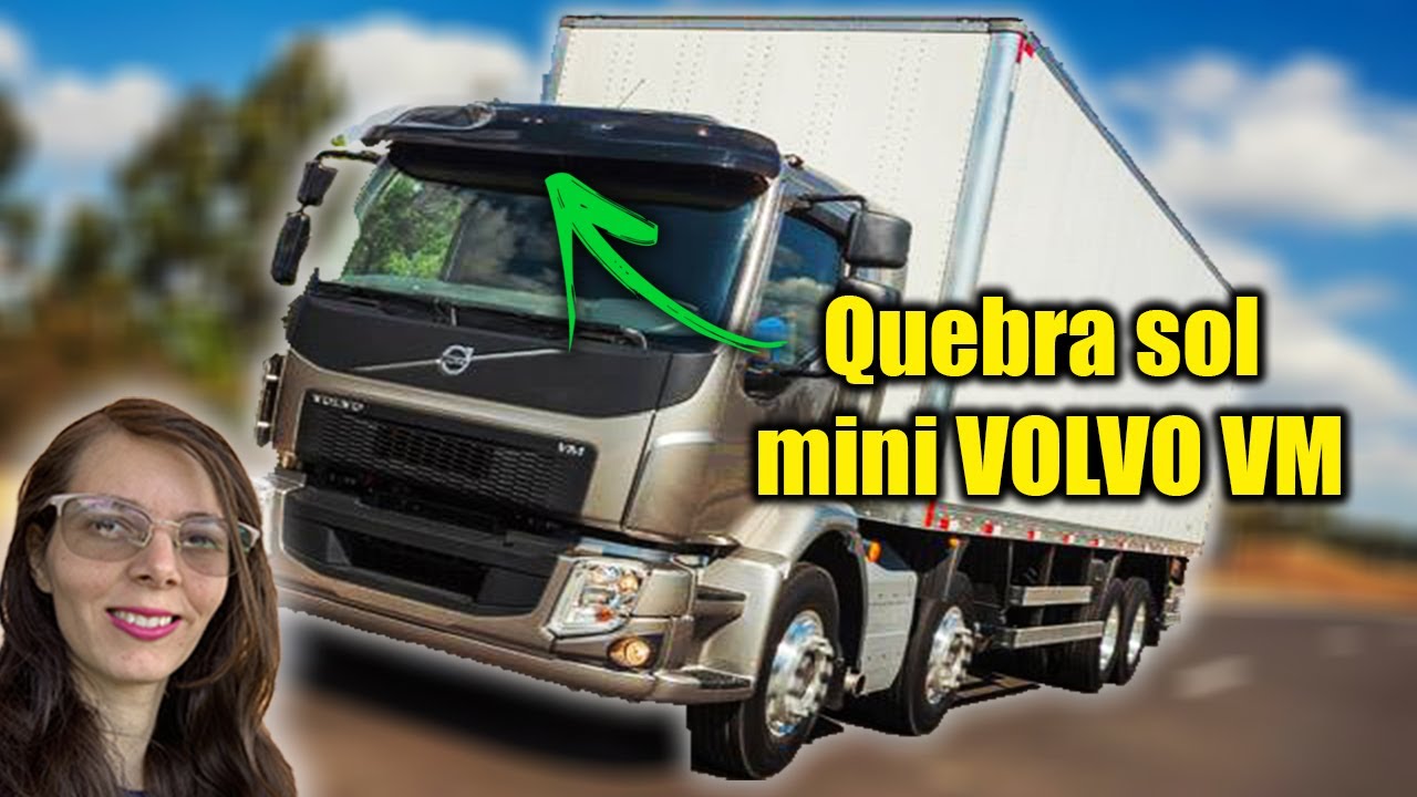Como fazer quebra sol para miniatura de caminhão Volvo VM - Charmosa ...