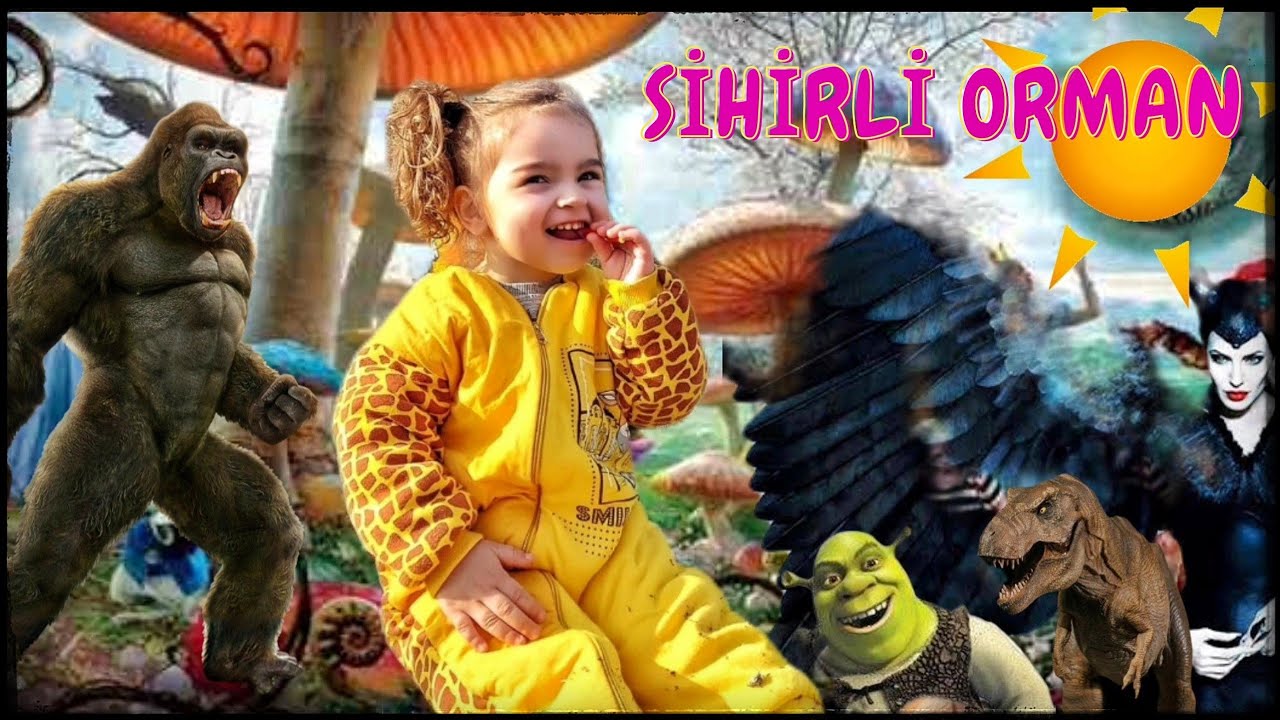 Buğlem Sihirli Ormanda | King Kong, Siren Kafa, Shrek, Ninja Turtles ...