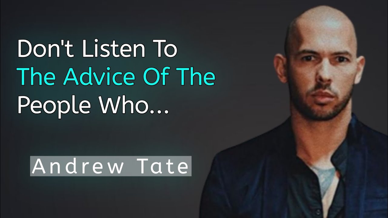 Motivational Quotes By Andrew Tate | Life Changing Lesson's | - YouTube