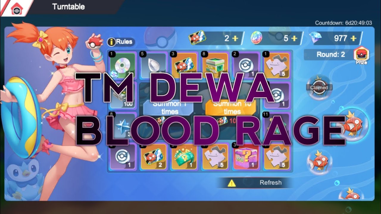 TM dewa Blood rage Wajib punya || Pokemon world - YouTube