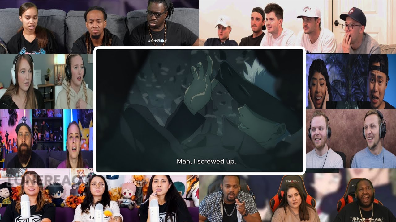 Gojo Gets SEALED! Scene - Jujutsu Kaisen S2 Ep10 | Reaction Mashup ...