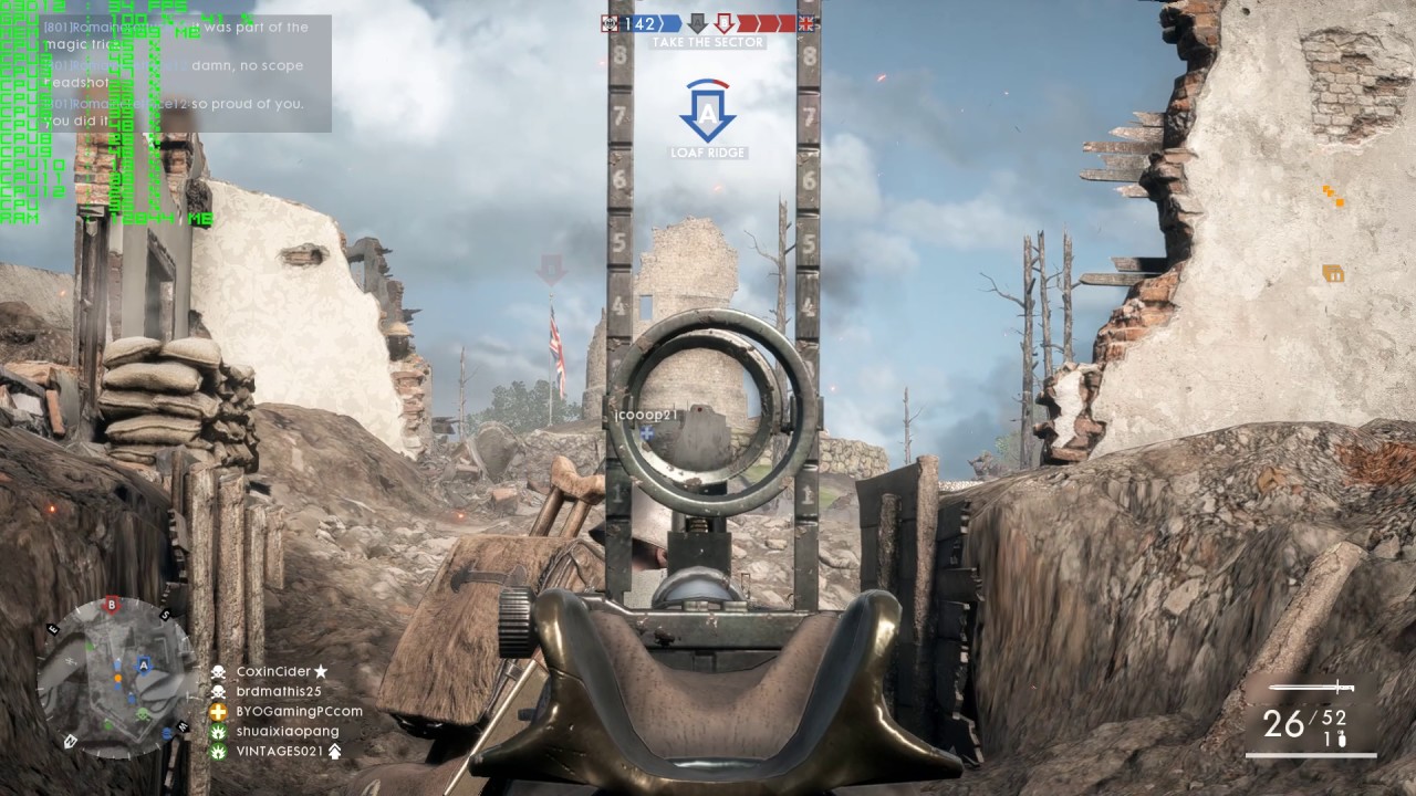 Battlefield 1 (BF1) - EVGA GTX 750Ti SC - 1080p Ultra to Low Settings ...