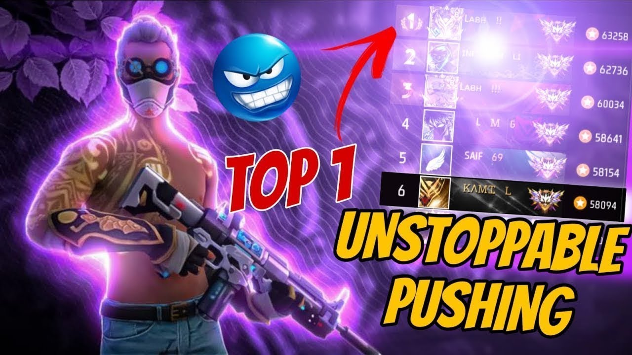 24 Hours BR Push Top 1 Booyah Region Top 1 ☠ 100 Streak ???#freefire # ...