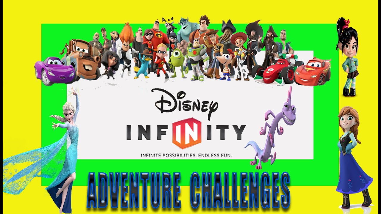 Disney Infinity Adventure Challenges Castles and Slingshots, Sumo - YouTube