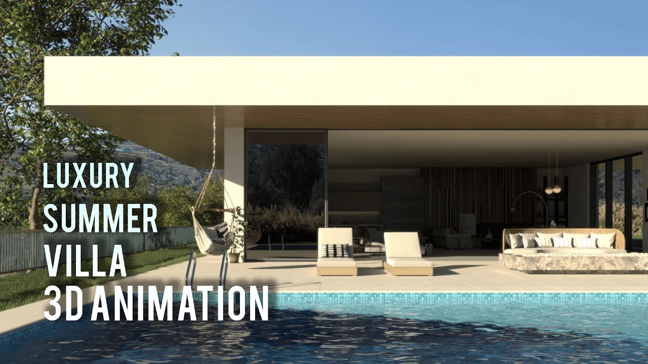 From Concept to Creation: 3D Summer Villa Animation with Chaos Vantage ...