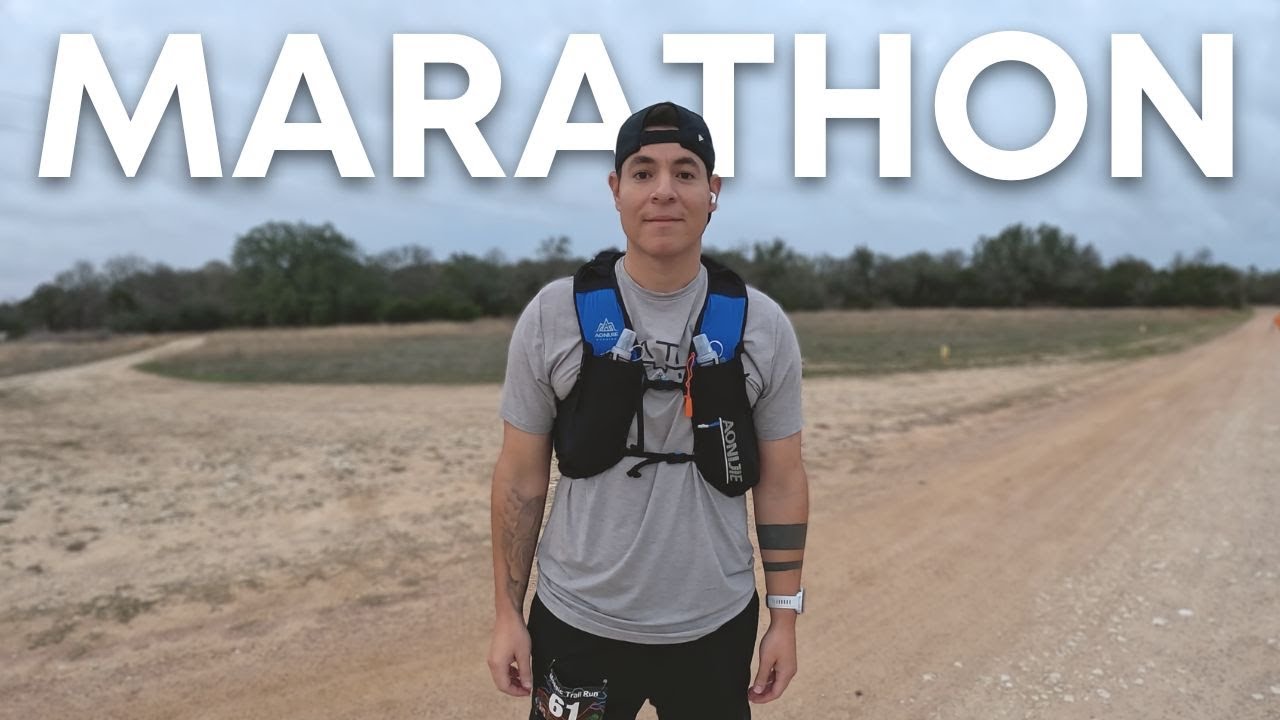 RUNNING MY FIRST TRAIL RACE MARATHON: It was AMAZING! - YouTube