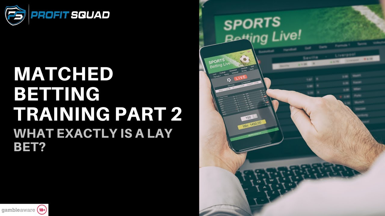 Matched Betting Training Part 2 - What exactly is a lay bet? - YouTube