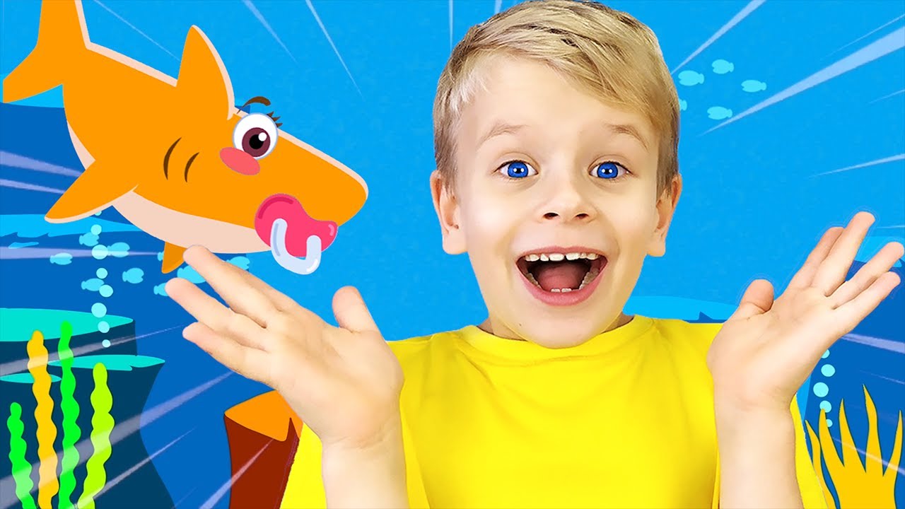 Baby shark song | Dima Family Show - kids songs - YouTube
