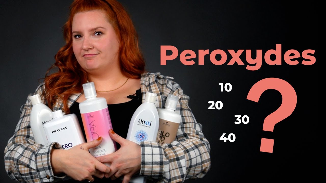 PEROXYDES : Comment choisir ? | Coloration, décoloration, toner - YouTube