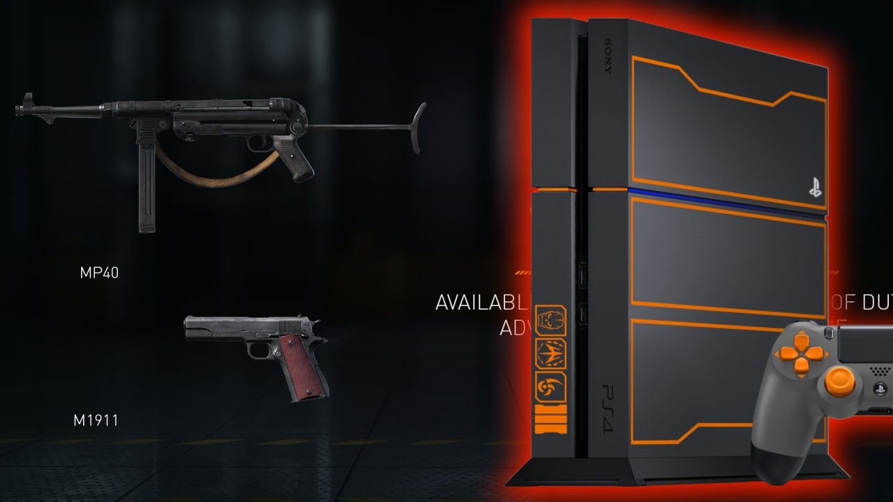 MP40 no COD AW e PS4 especial do BO3! - YouTube