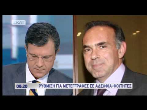 ΡΥΘΜΙΣΗ ΓΙΑ ΤΙΣ ΜΕΤΕΓΓΡΑΦΕΣ - YouTube