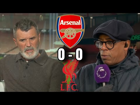 Ian Wright & Roy Keane FURIOUS After Arsenal 0-0 Liverpool! Full Reactions