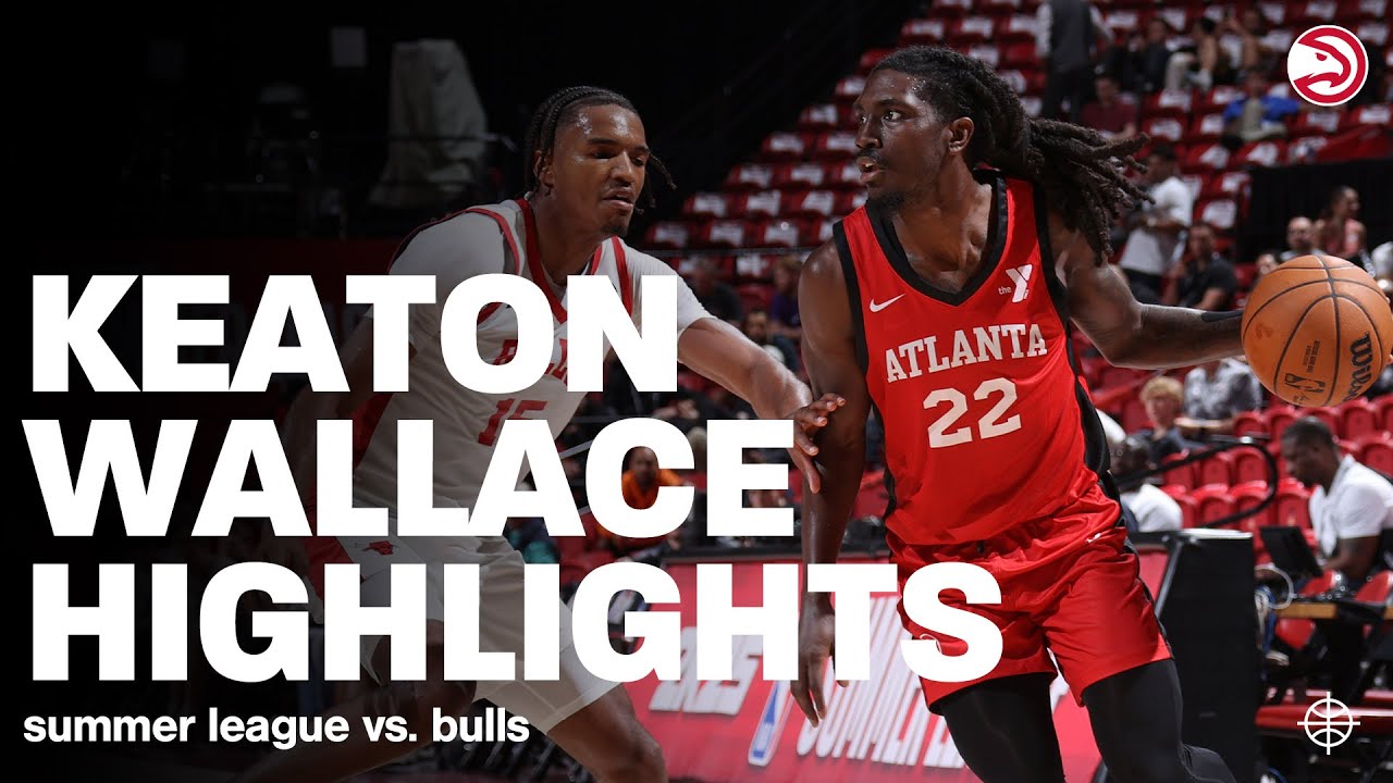 HIGHLIGHTS: Keaton Wallace has 22 points, 7 assists, 5 threes | NBA Summer League - YouTube