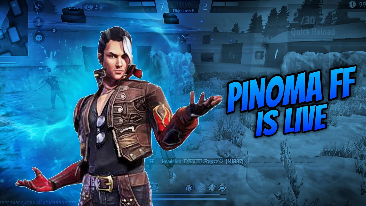 PINOMA FF is live! guild test| 6 vs 6 custom back to back - YouTube