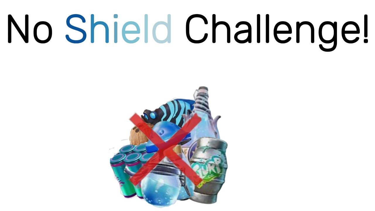 No Shield Challenge! #Fortnite #live #Challenge - YouTube