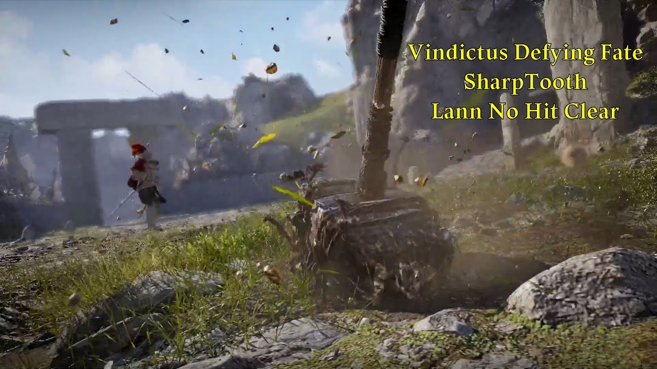 [Vindictus Defying Fate] Pre Alpha - Sharp Tooth No Hit Clear (Lethita ...