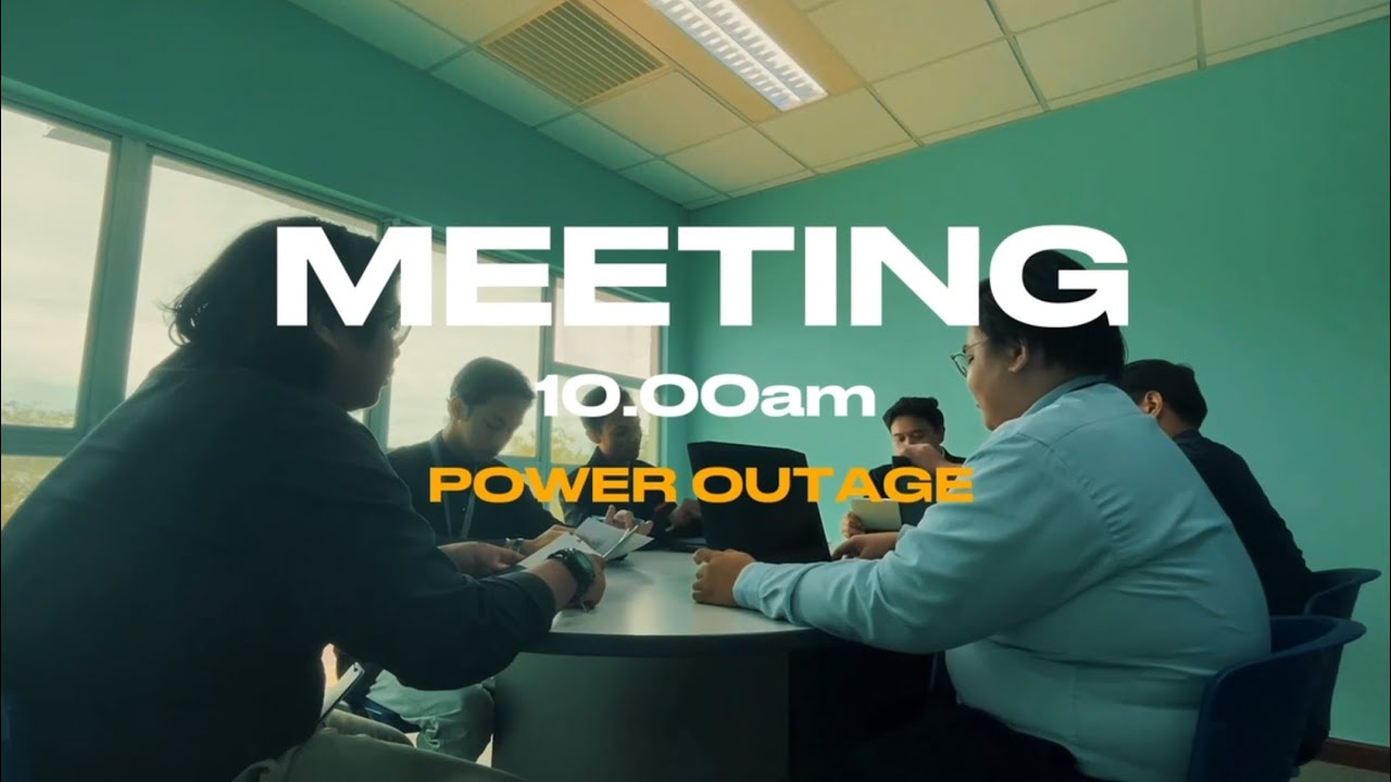 PBE APRIL 2023 - TECHNICAL ENGLISH ll - POWER OUTAGE MEETING - GROUP 6 ...