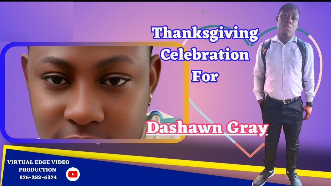 Dashawn Gray Thanksgiving Service - YouTube