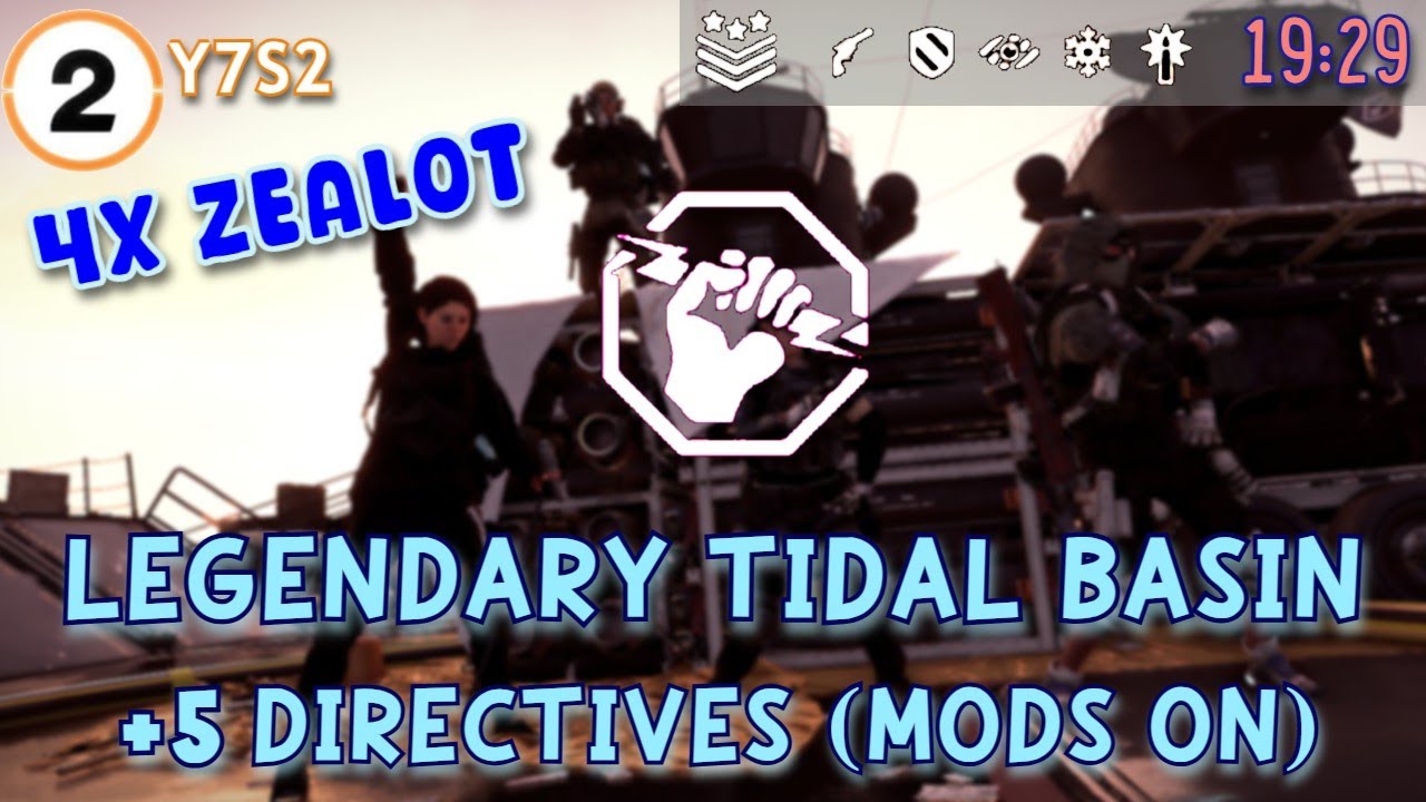 The Division 2 [Y7S2] - LEGENDARY TIDAL BASIN (5 DIRECTIVES + MODS ...