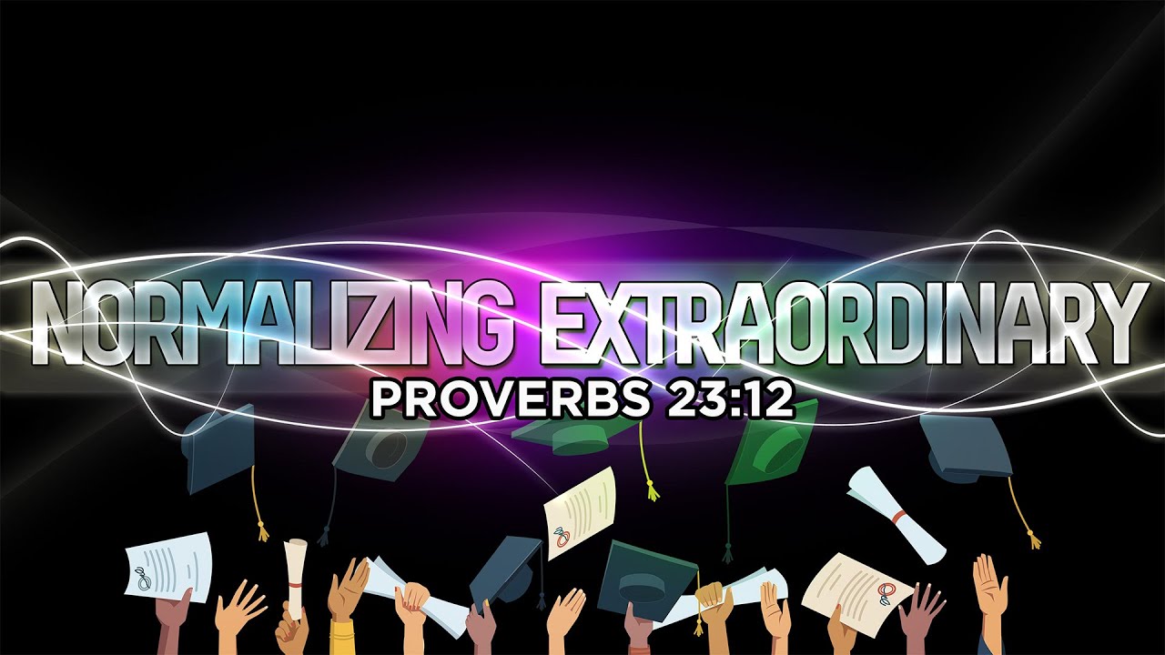 Normalize Extraordinary // Dr. Milton Ruffin - YouTube