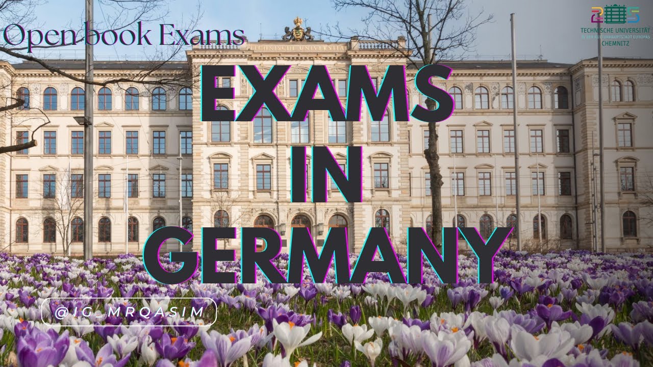 Exams in Germany 📚🇩🇪 | TU Chemnitz | Automotive Software Engineering ...