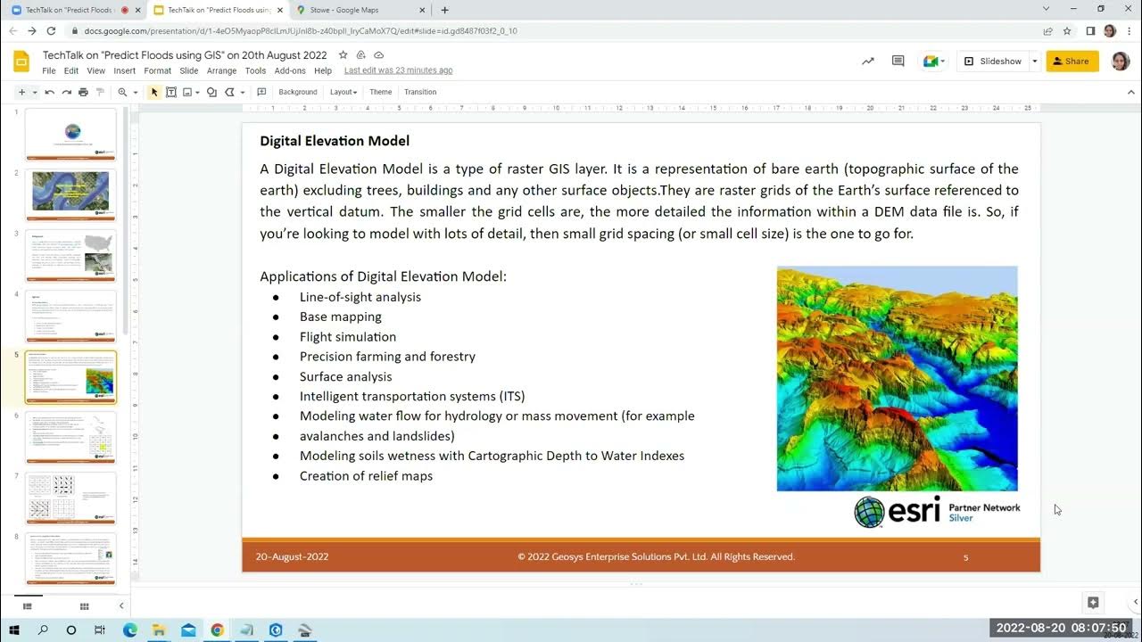 Predict Floods Using GIS - YouTube