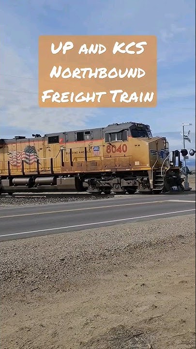 Northbound UP&KCS Freight Train Northern Colorado! - YouTube