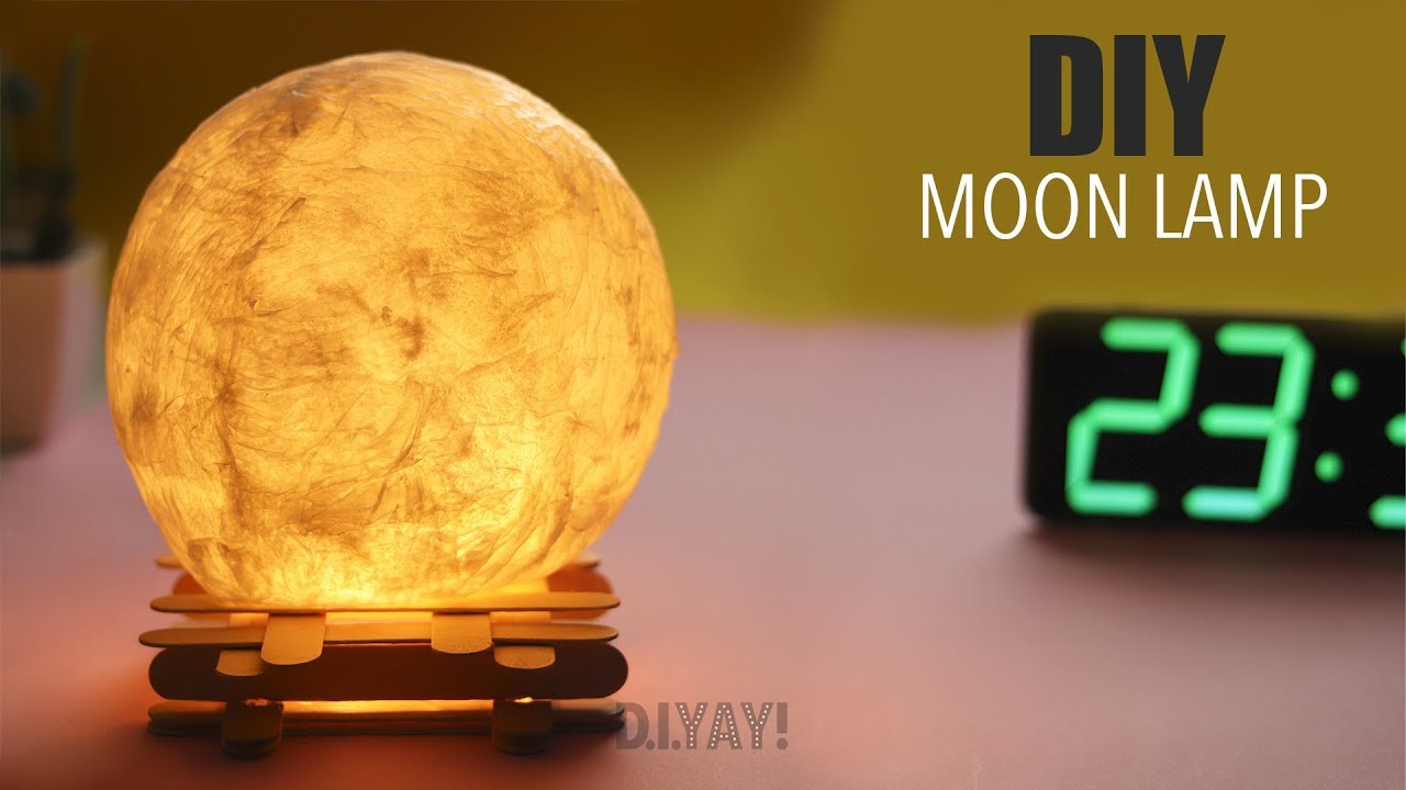 Crafting a Spectacular Chandrayaan 3 Inspired Moon Lamp: DIY Tutorial # ...