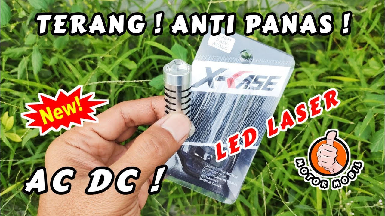 NEW ! LED DEPAN LASER XCASE D2 2 Warna, Awet, Tahan Panas & Mantul Buat ...