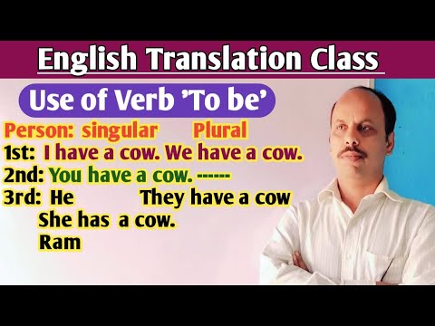 Use of verb to have || Use of have has || English Translation Class ...