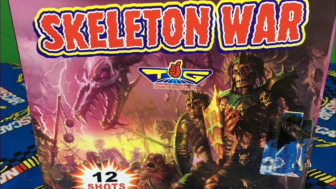 Skeeter Pyro Skeleton War by Topgun Fireworks - YouTube