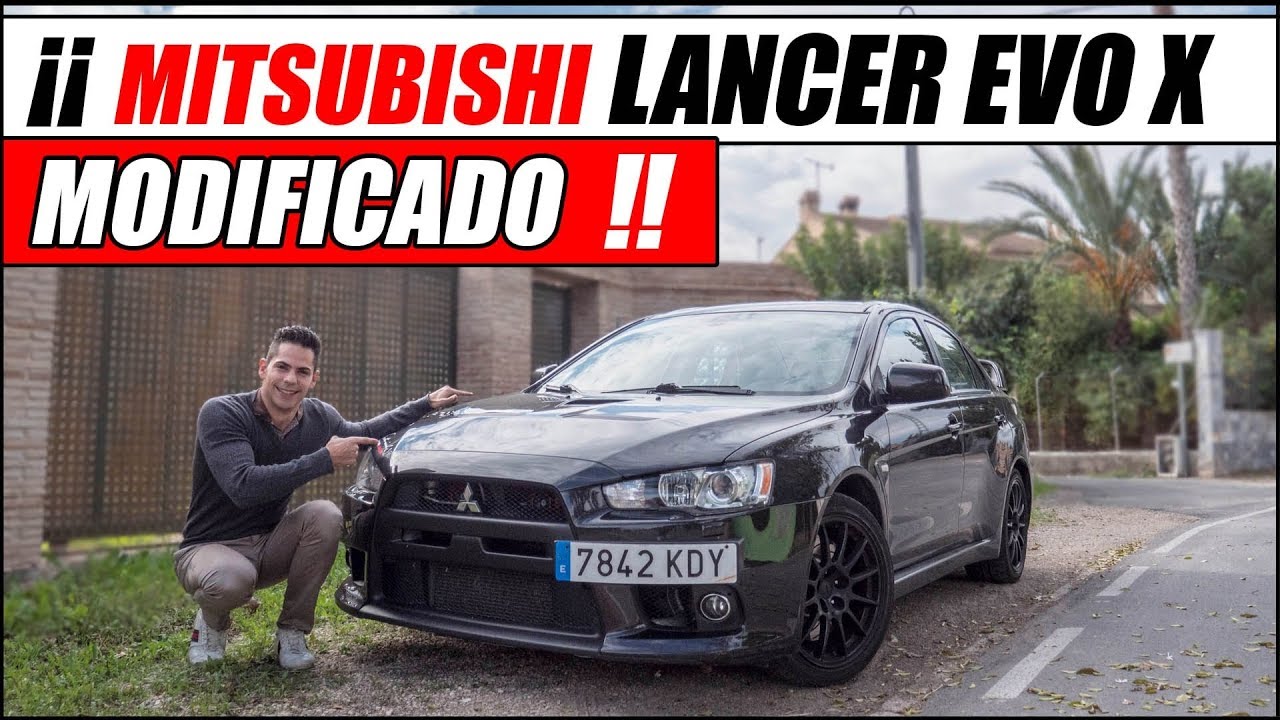 MITSUBISHI LANCER EVO X MODIFICADO !! | Supercars of Mike - YouTube