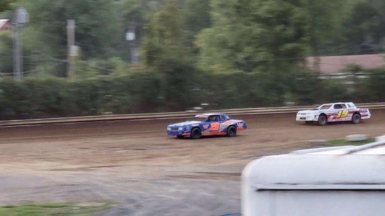 Kyle Deneen The Greater Cumberland Raceway Heat Race 8/10/19 - YouTube