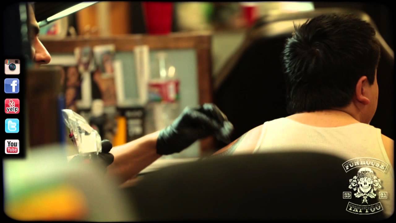 Funhouse Tattoo San Diego - YouTube
