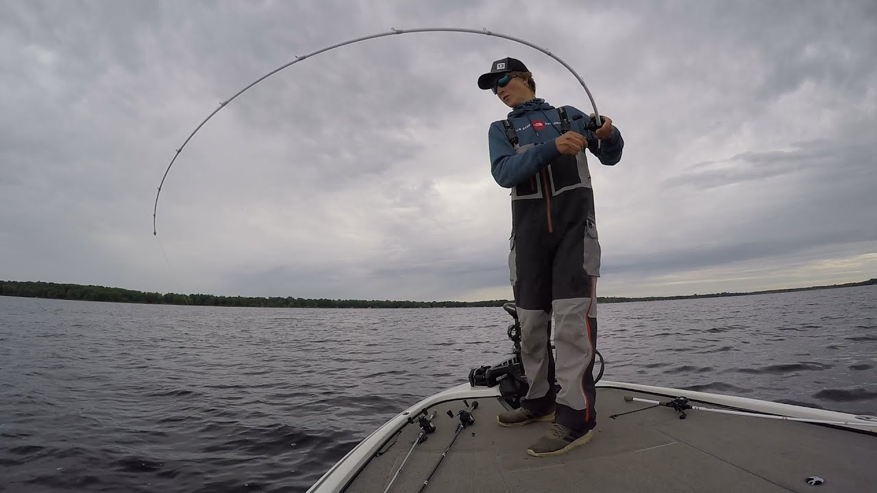 Northern WISCONSIN Spring BASS FISHING! (Lake Noquebay) - YouTube
