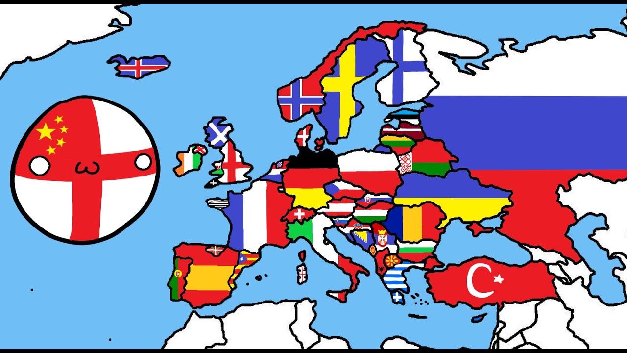 The Languages of Europe in Countryballs - YouTube