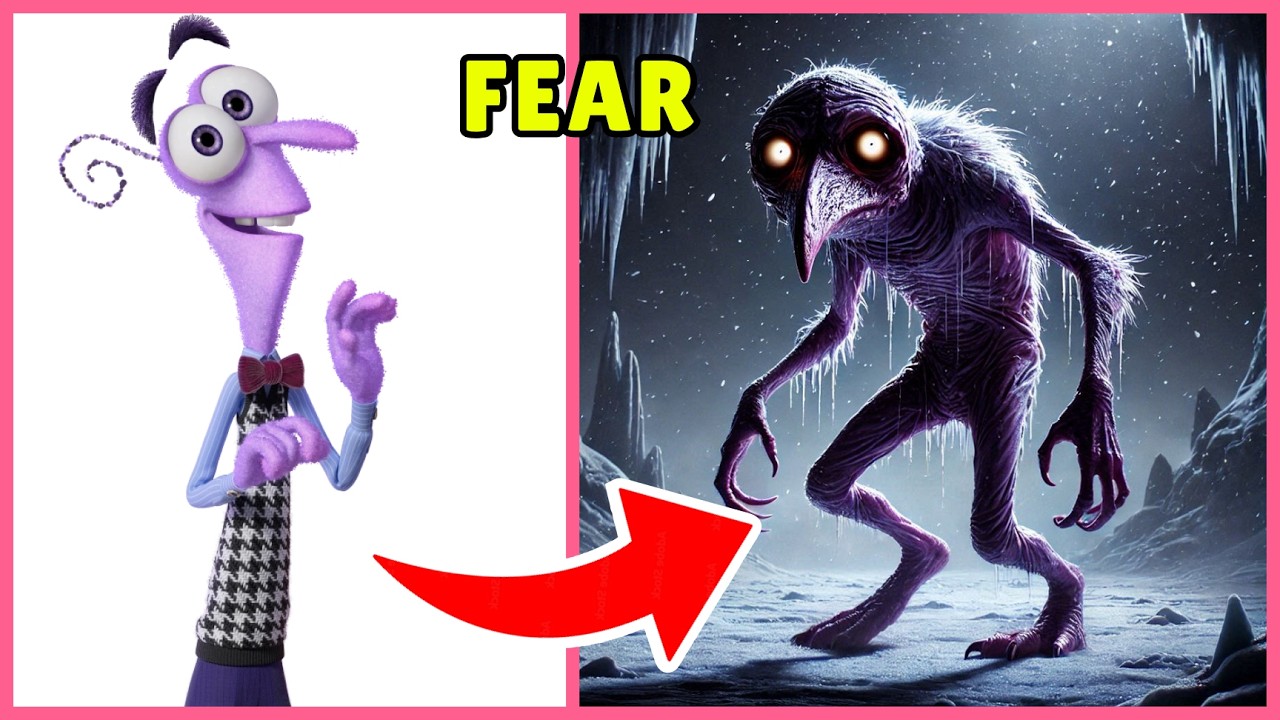 Inside Out 2 - Penguin 🐧 Godzilla 🦍 LadyBug 🐞 Axe 🪓 Hippo 🦈 | Anxiety ...