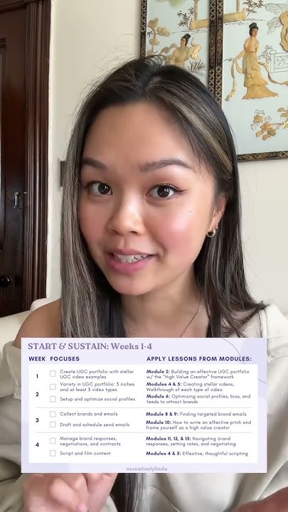 UGC 8-week Plan - YouTube