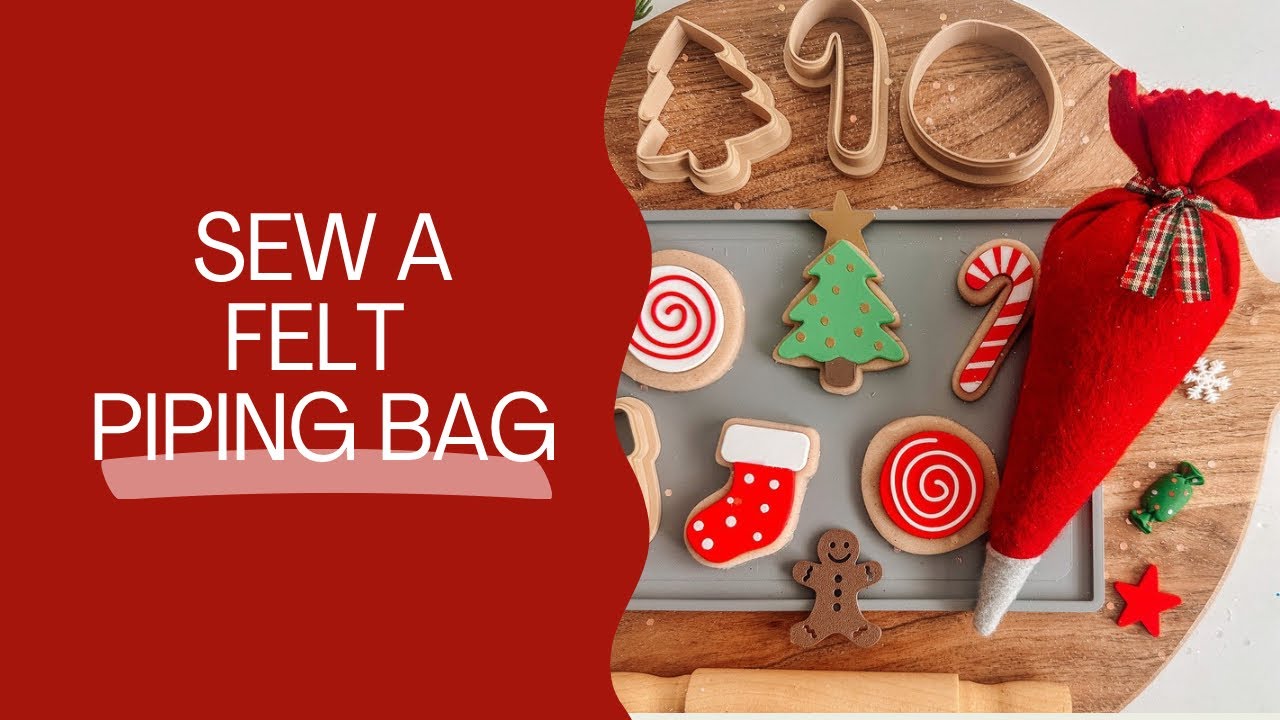 Felt Piping Icing Bag | Pretend Play | How-To & Tutorial | Sew - YouTube